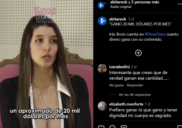 Iara Broin volvió al streaming: habló de un jugador de la Selección, un ...